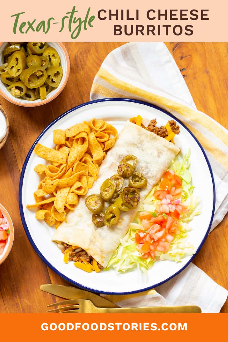Chili Cheese Burrito - Texas-Style - Good Food Stories